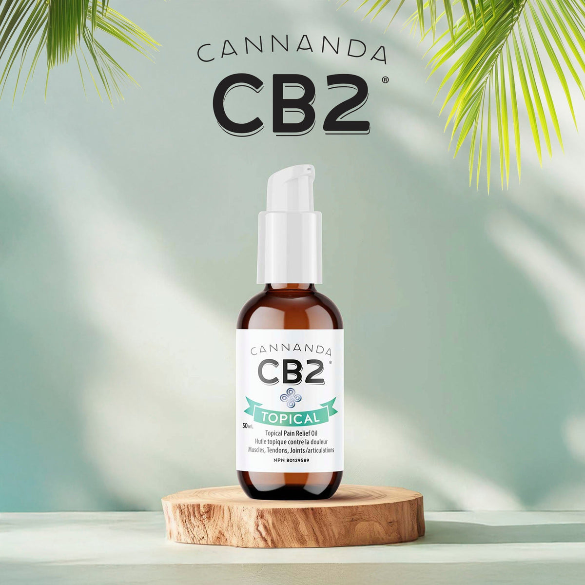 New Product Launch: Cannanda CB2 Topical Oil. Natural Pain Relief with