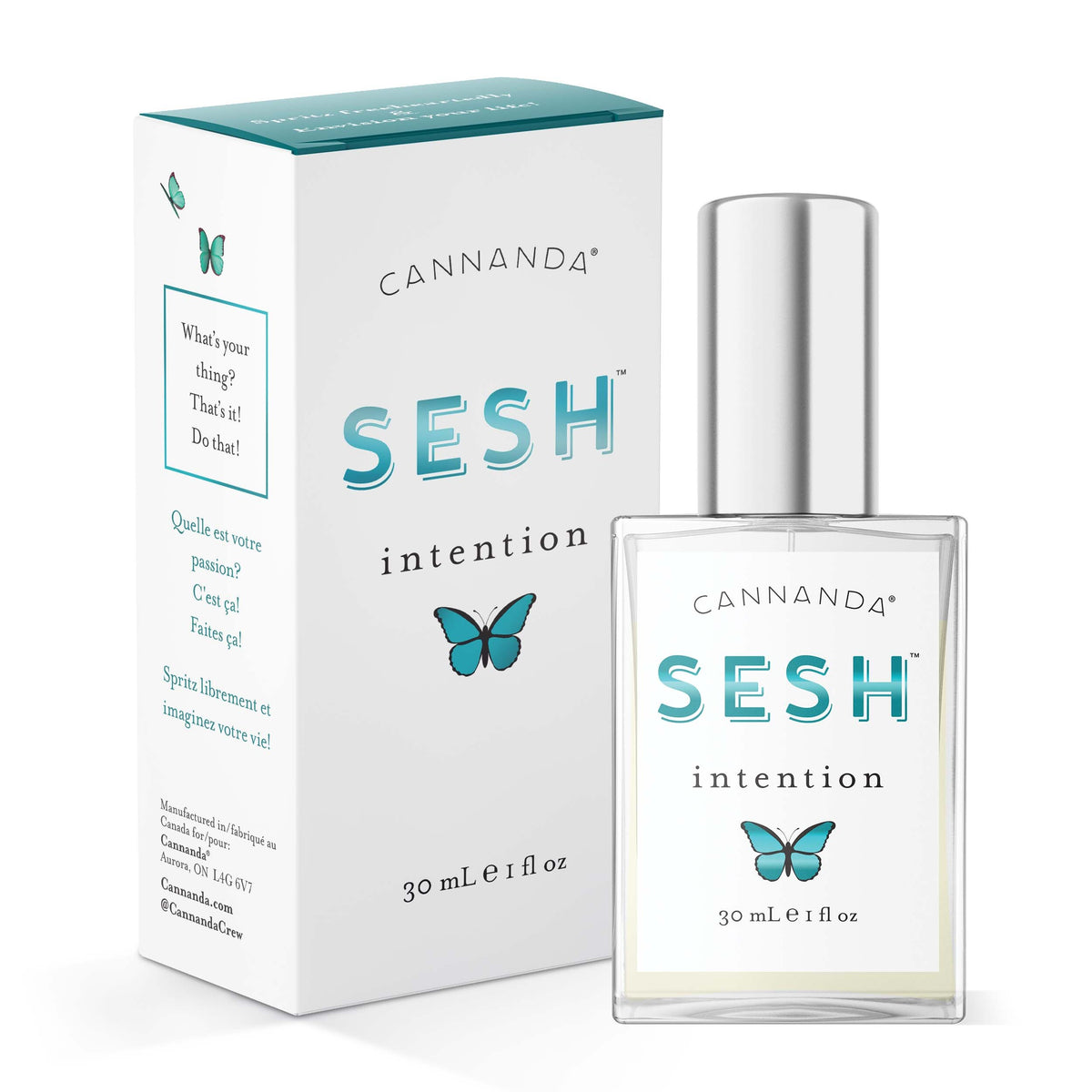 Buy SESH™ INTENTION Spray | Boost Your Mood & Energy Naturally – Cannanda
