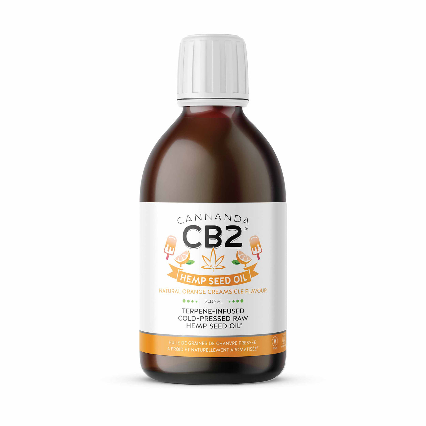 Buy CB2 Hemp Seed Oil (Orange Creamsicle) | Delicious & Soothing ...